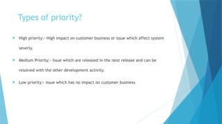 Severity and Priority based on manual testing.pptx