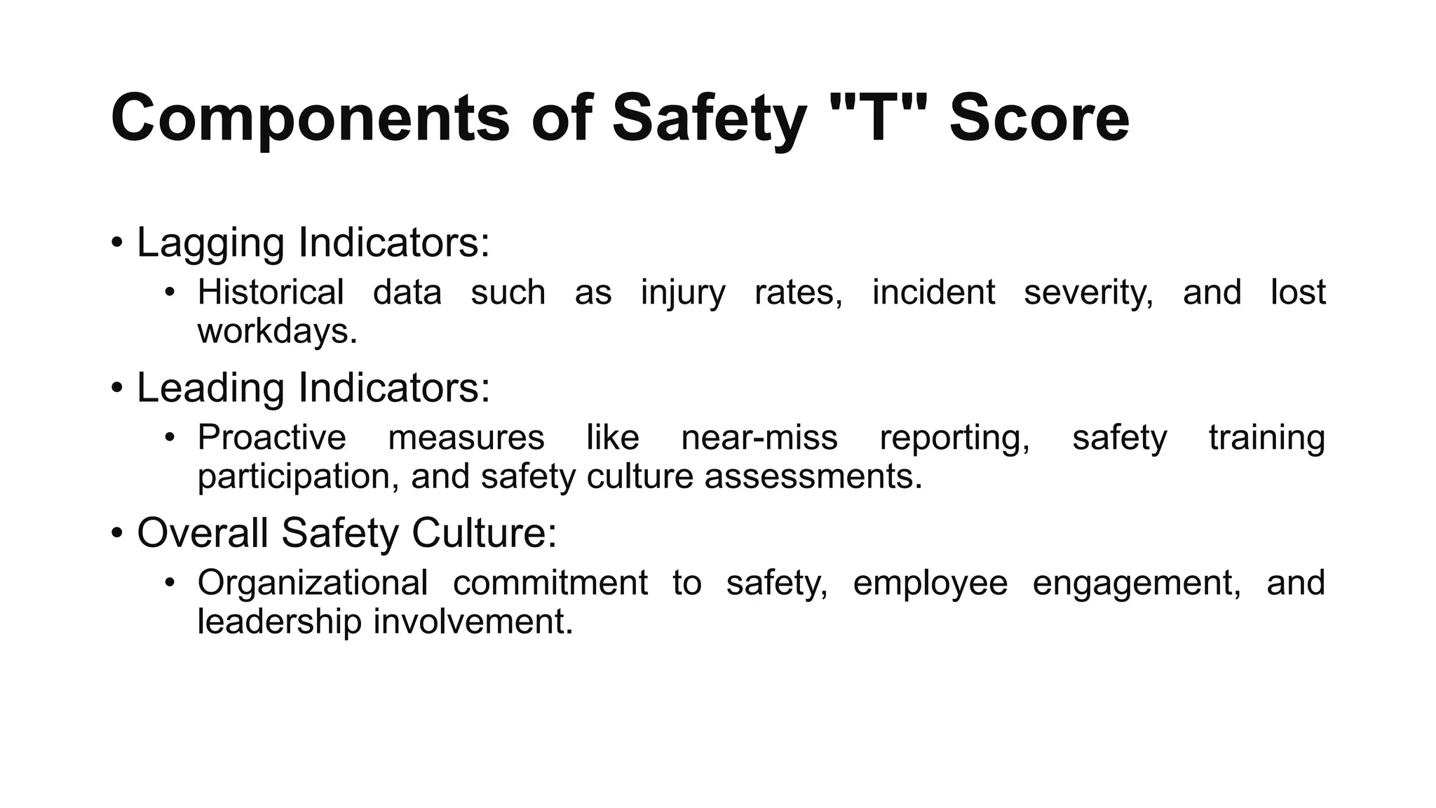 Severity rate of industrial safety for workers | PPTX