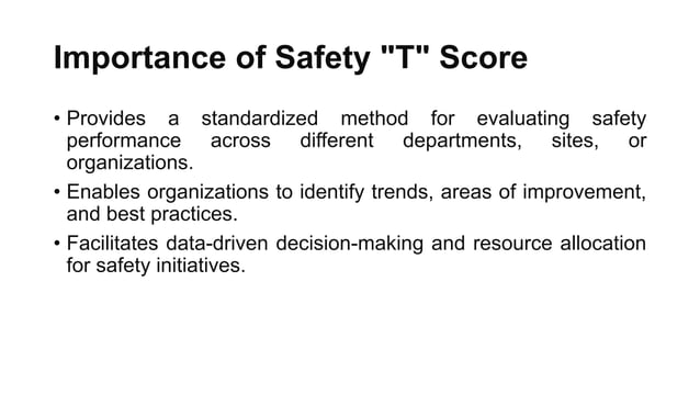 Severity rate of industrial safety for workers | PPTX | Injuries ...