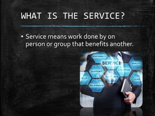 SERVICE PRESENTATION | PPTX