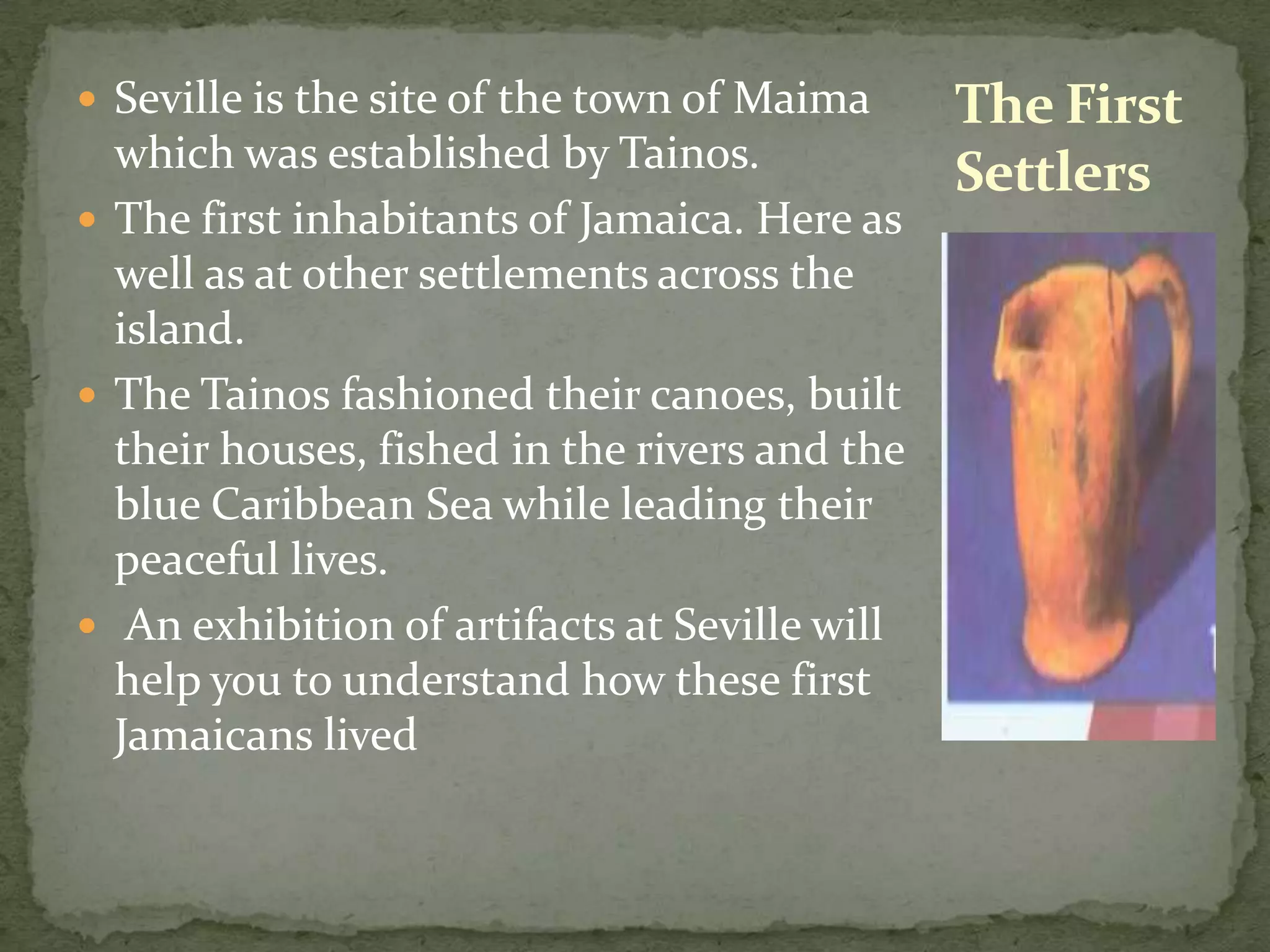 Sevielle heritage park in Jamaica | PPTX