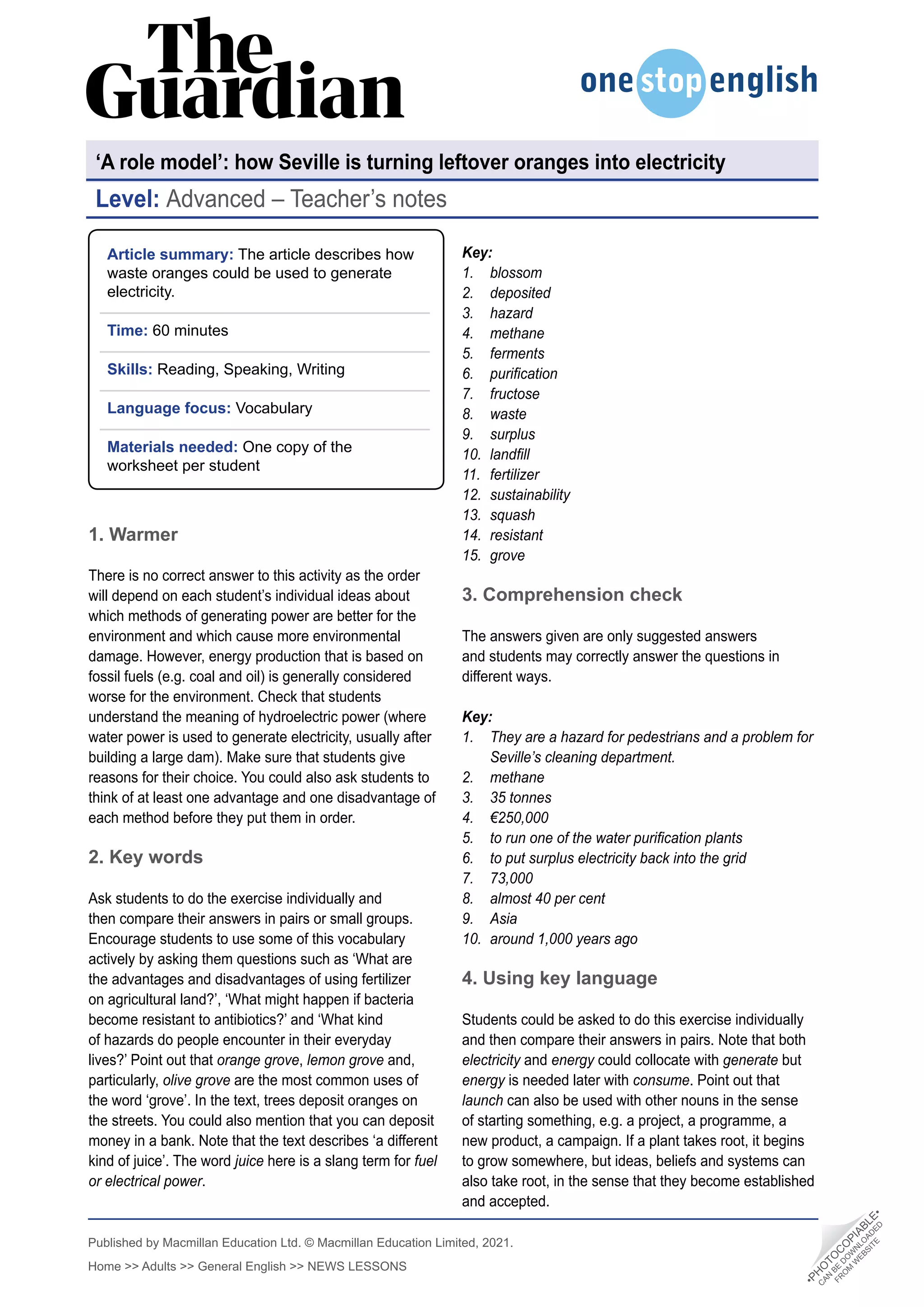 Seville's Oranges - Advanced Article.pdf