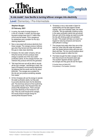Seville's Oranges - Elementary Article .pdf