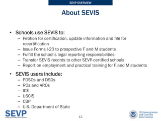 Get to Know SEVP: An Introduction to Working with International ...