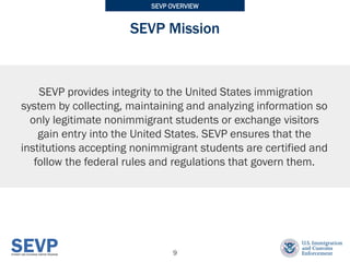 Get to Know SEVP: An Introduction to Working with International ...