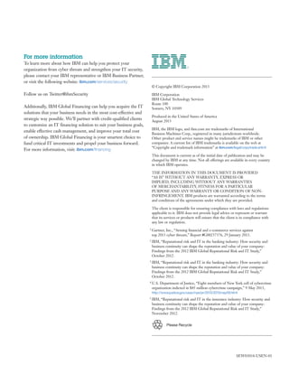 IBM Security Services | PDF