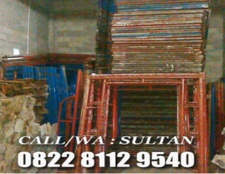 Call/WA : 0822 8112 9540, Sewa Scaffolding Pangkalpinang, Sewa ...