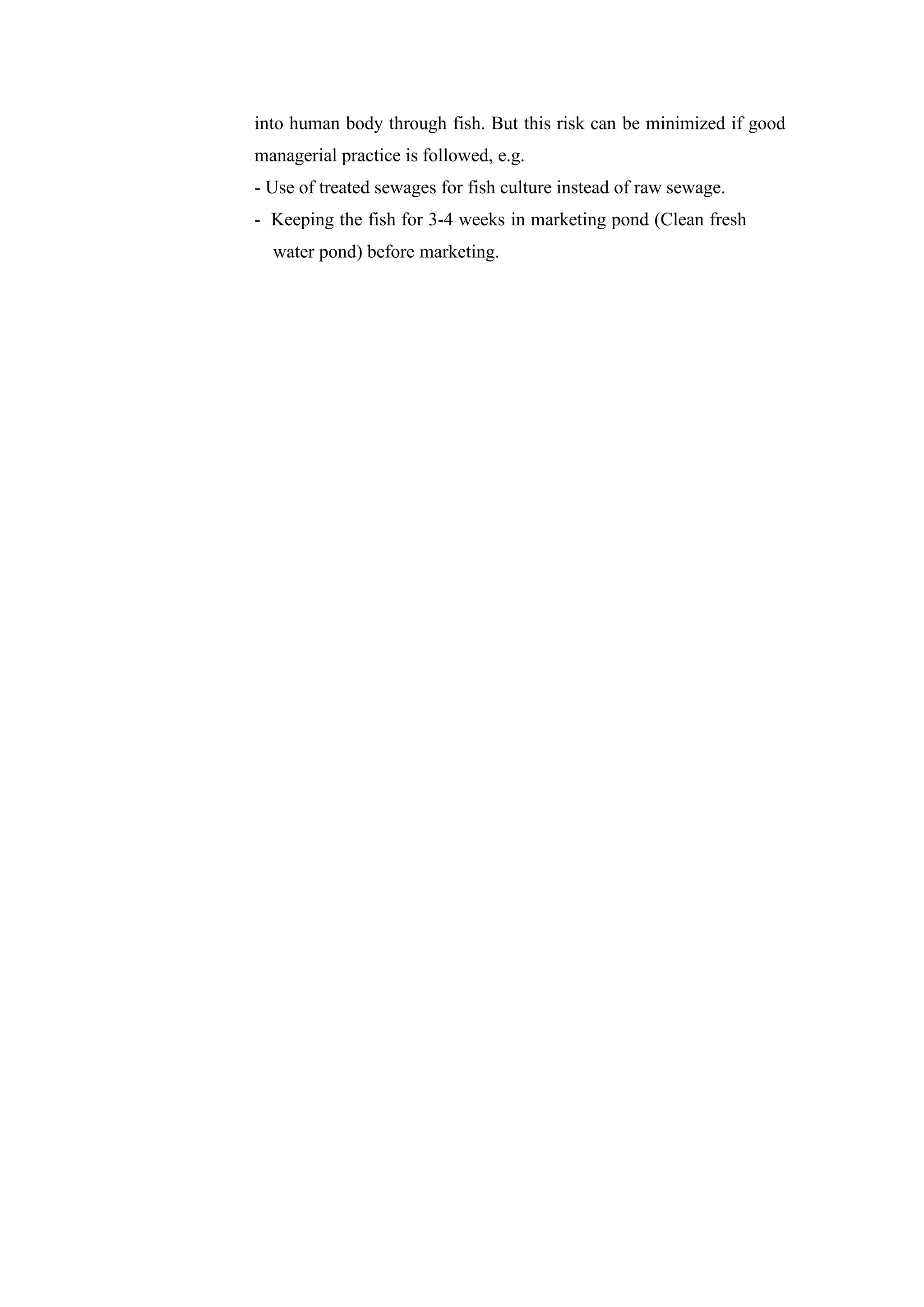 Sewage fed-aquaculture | PDF
