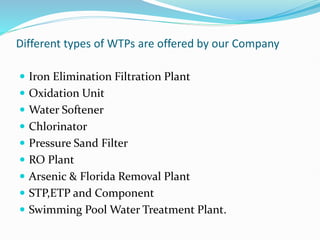 Water treatment using sewage treatment plant | PDF
