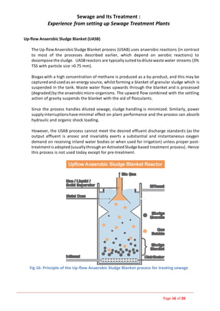 Sewage and its treatment - experience from setting up STPs | PDF