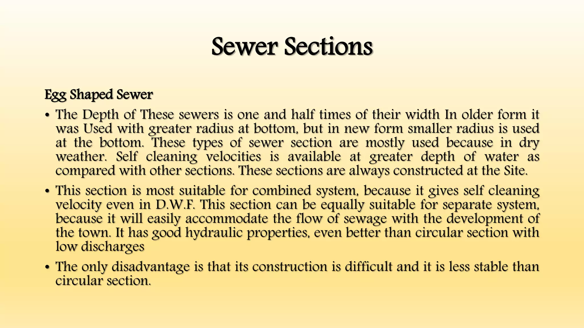 Sewage Conveyance and Pumping | PPTX