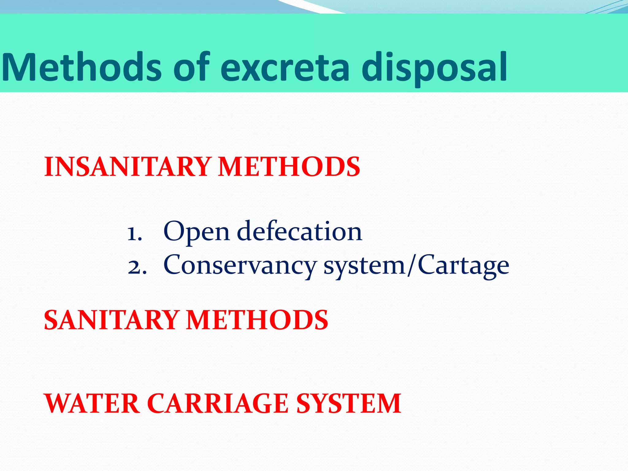 Sewage disposal | PPTX