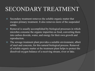 Sewage treatment | PPTX