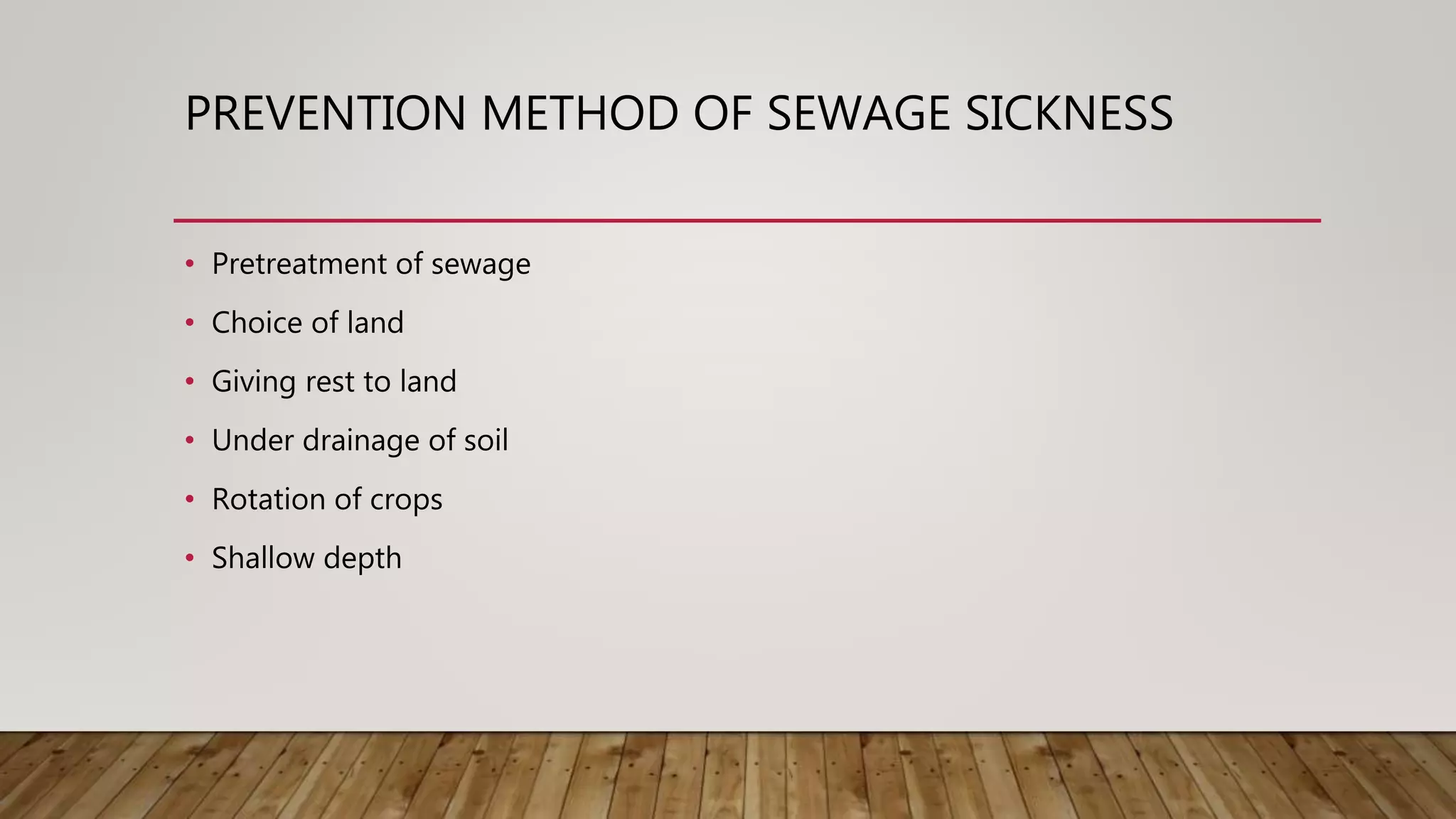 Sewage treatment Disposal | PPTX