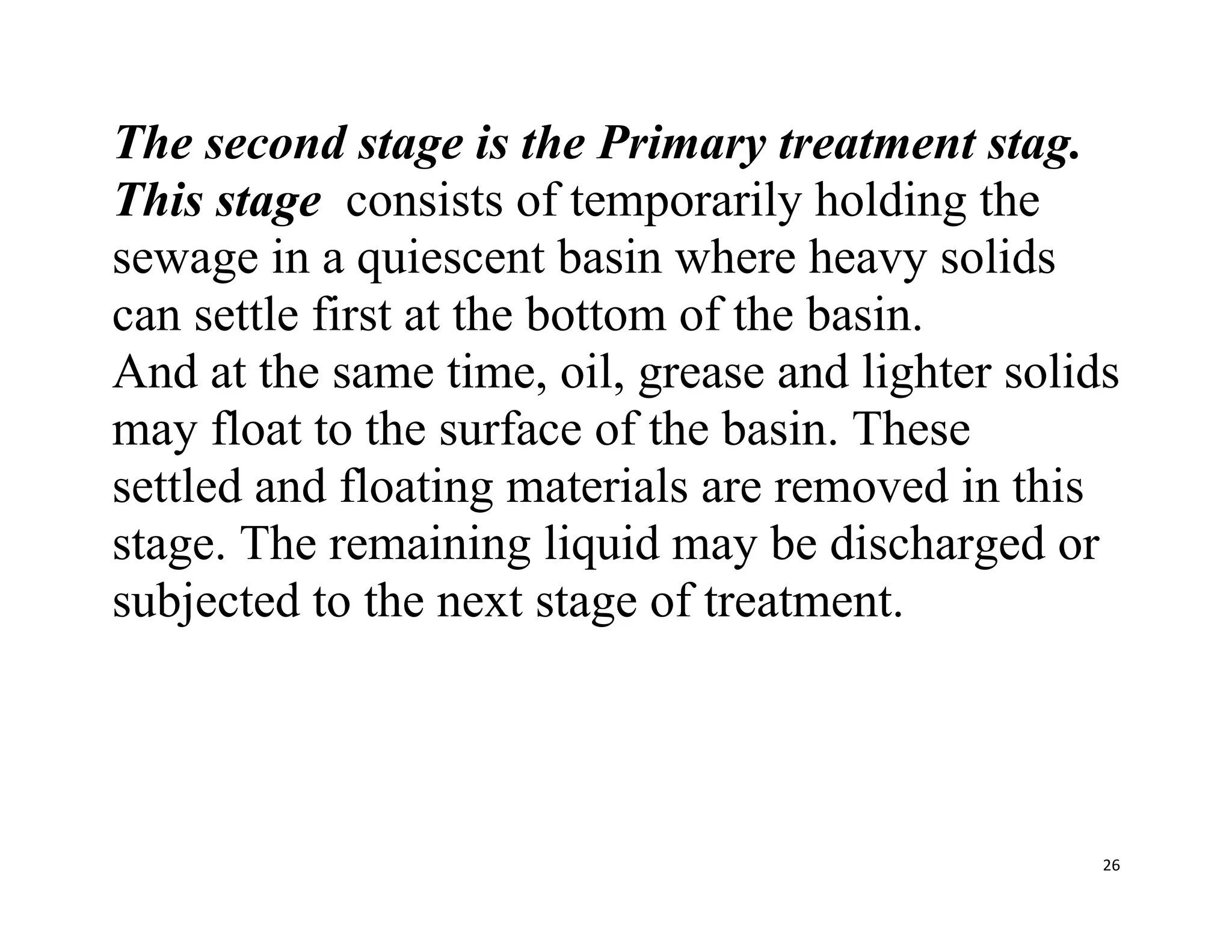 Sewage treatment methods | PDF