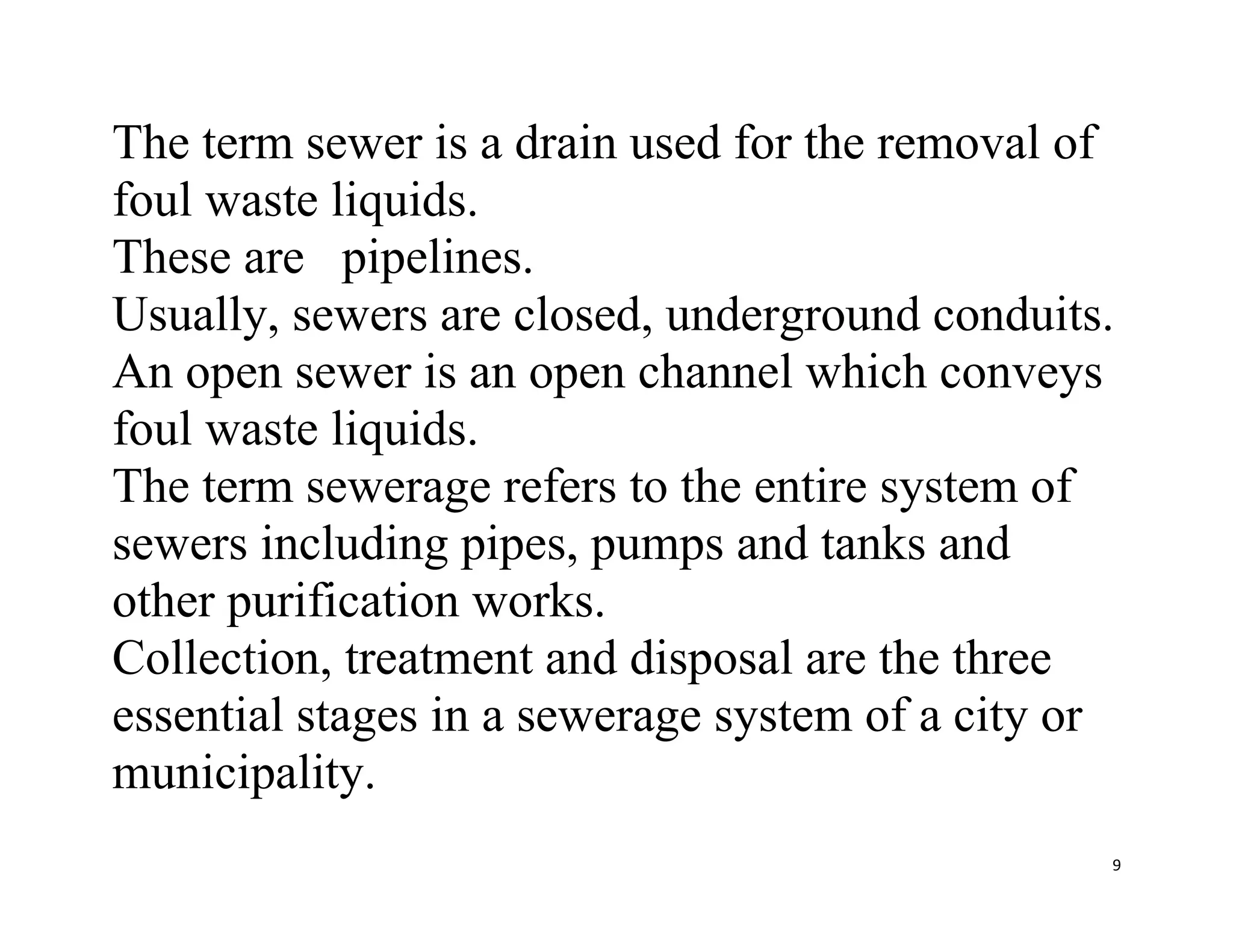 Sewage treatment methods | PDF