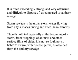 Sewage treatment methods | PDF