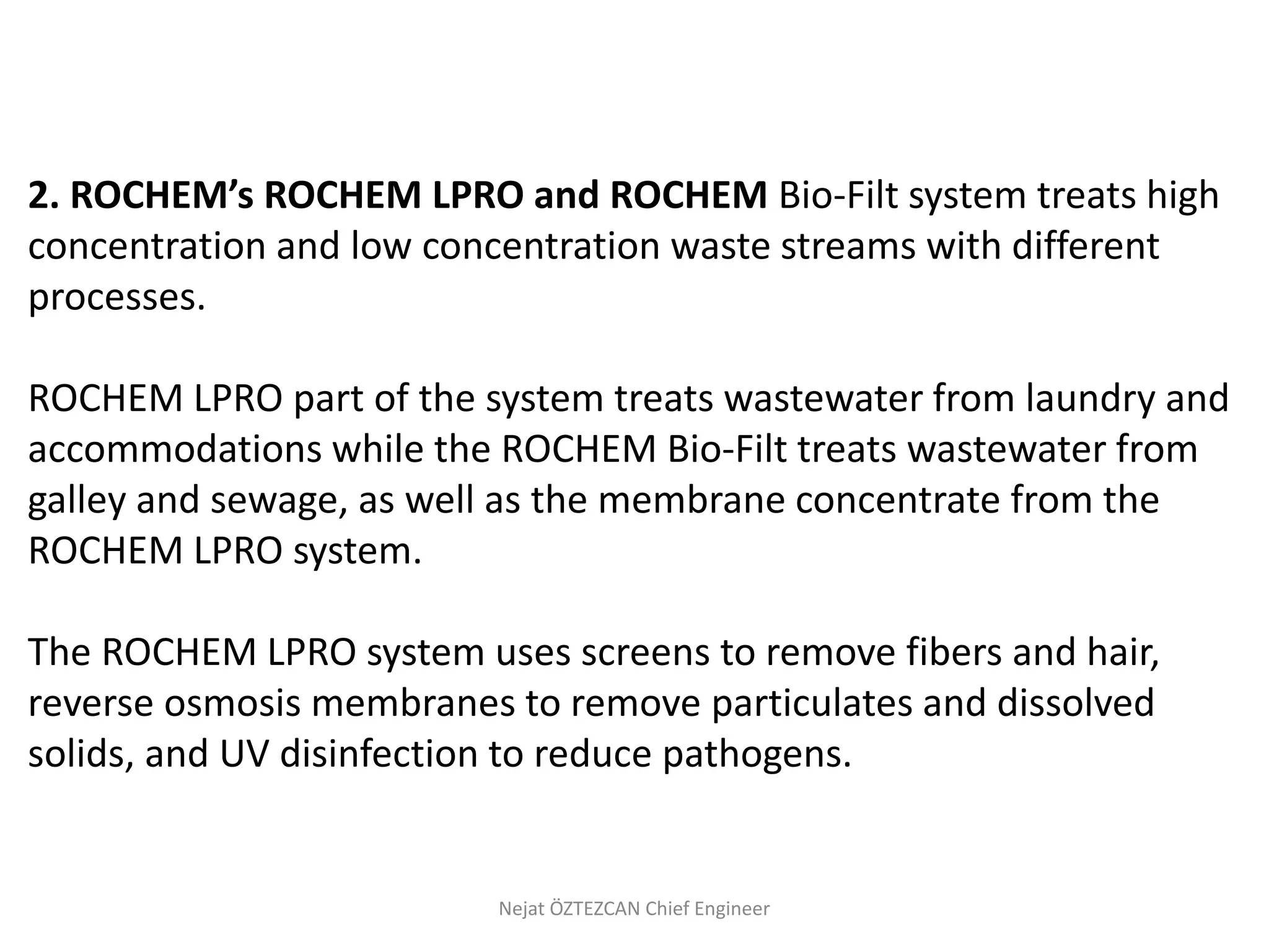 Sewage treatment plant on a ship | PPTX