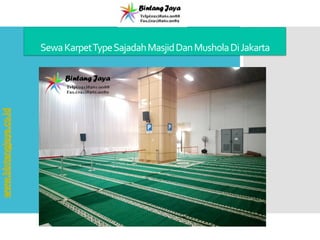 Sewa Karpet Type Sajadah Masjid Dan Mushola Di Jakarta.pdf