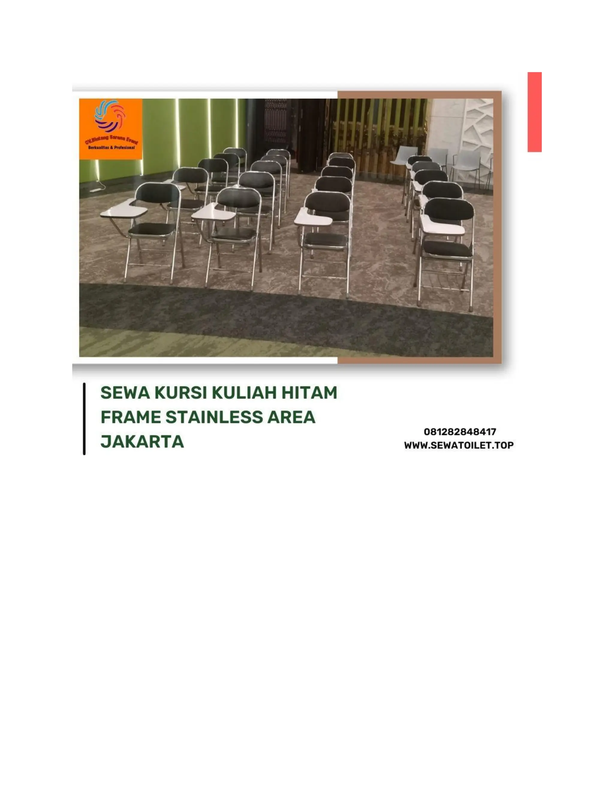 Sewa Kursi Kuliah Hitam Frame Stainless Area Jakarta.pdf