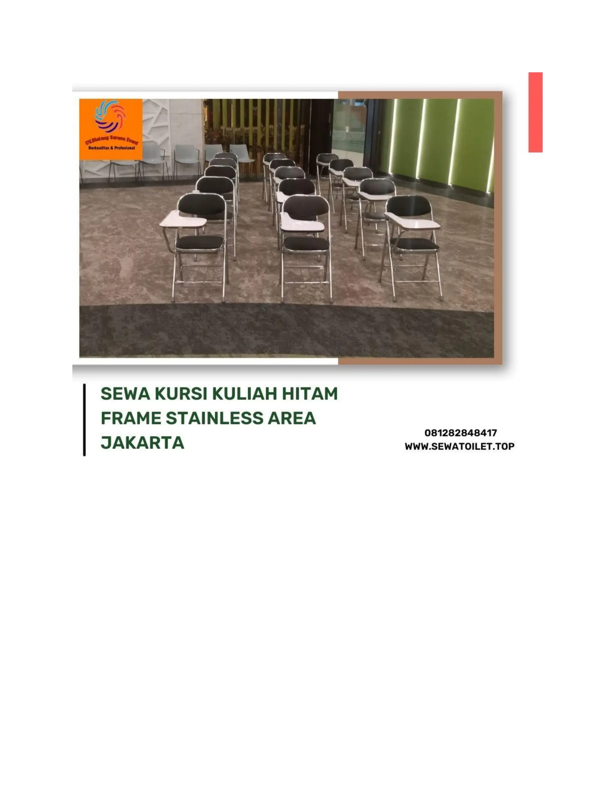 Sewa Kursi Kuliah Hitam Frame Stainless Area Jakarta.pdf
