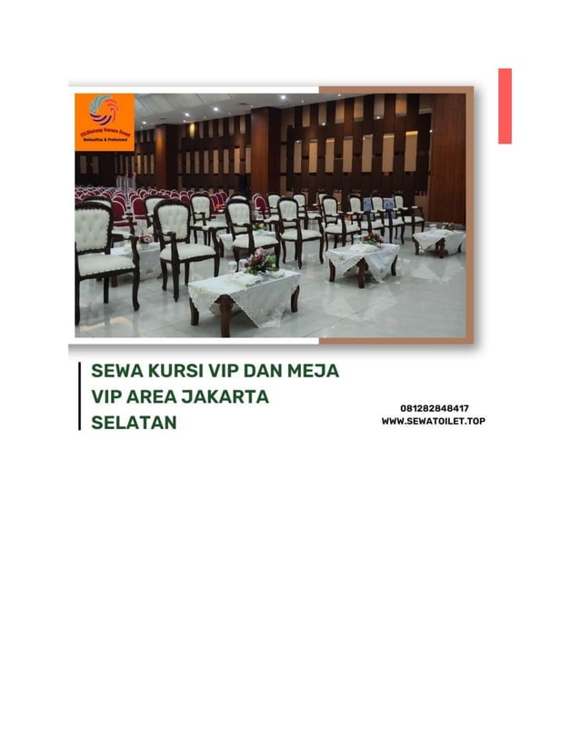 Sewa Kursi VIP Dan Meja VIP Area Jakarta Selatan.pdf