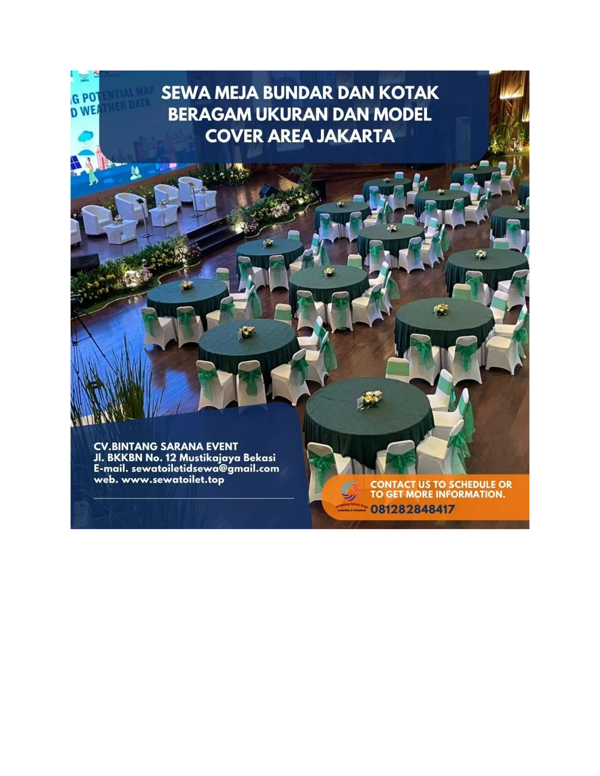 Sewa Meja Bundar Dan Kotak Beragam Ukuran Dan Model Cover Area Jakarta.pdf