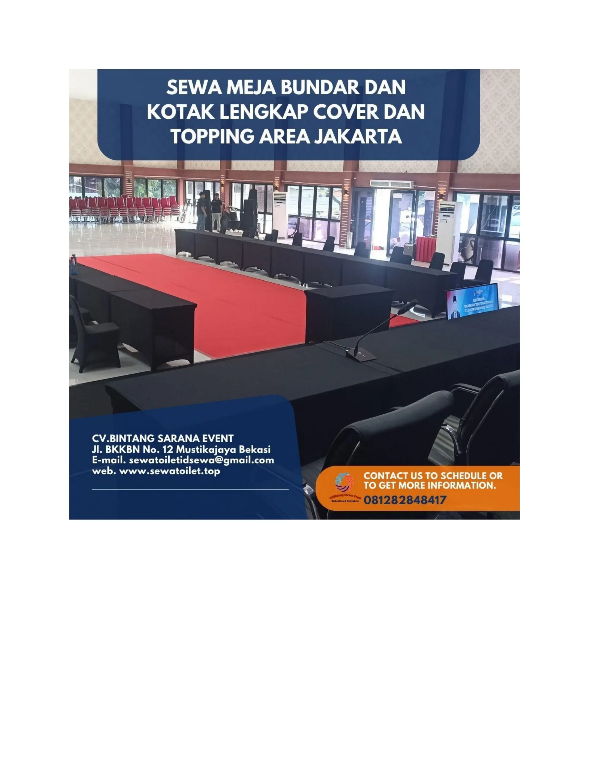Sewa Meja Bundar Dan Kotak Lengkap Cover Dan Topping Area Jakarta.pdf