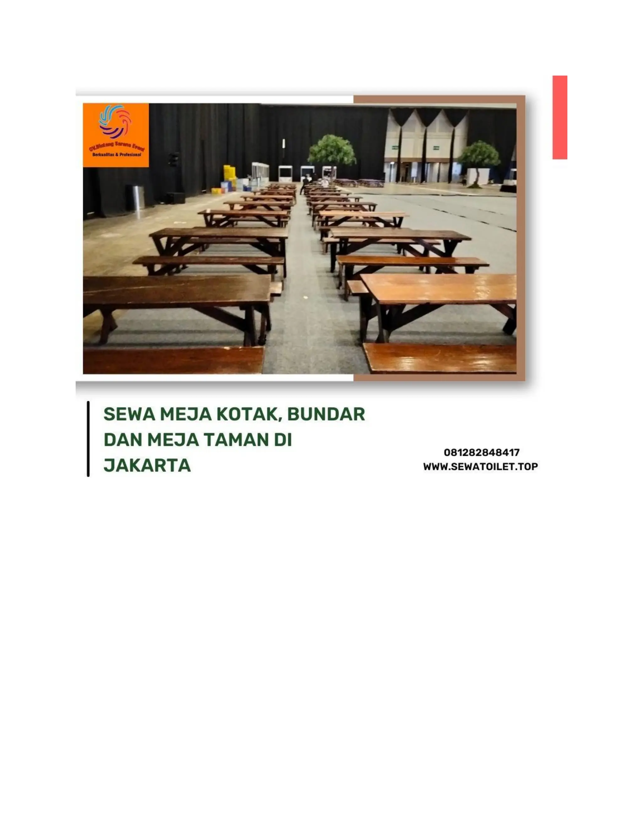 Sewa Meja Kotak, Bundar Dan Meja Taman di Jakarta.pdf
