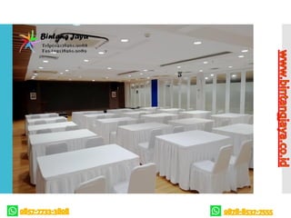 Sewa Meja Kotak Cover Rumbai Putih Terdekat Area Jakarta.pdf