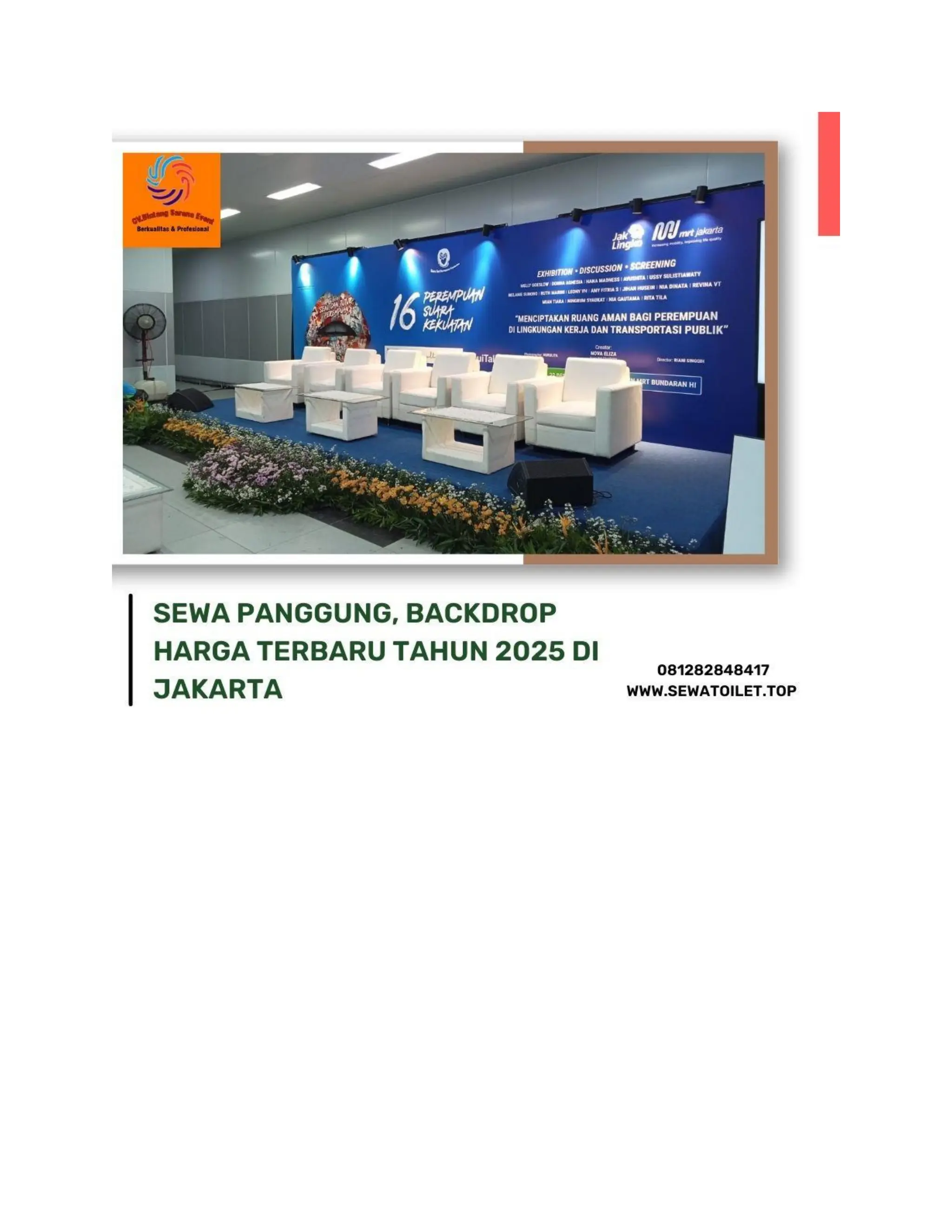 Sewa Panggung, Backdrop Harga Terbaru Tahun 2025 Di Jakarta.pdf