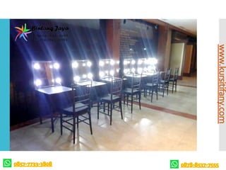 Sewa Portable Makeup Table Jakarta murah | PPT