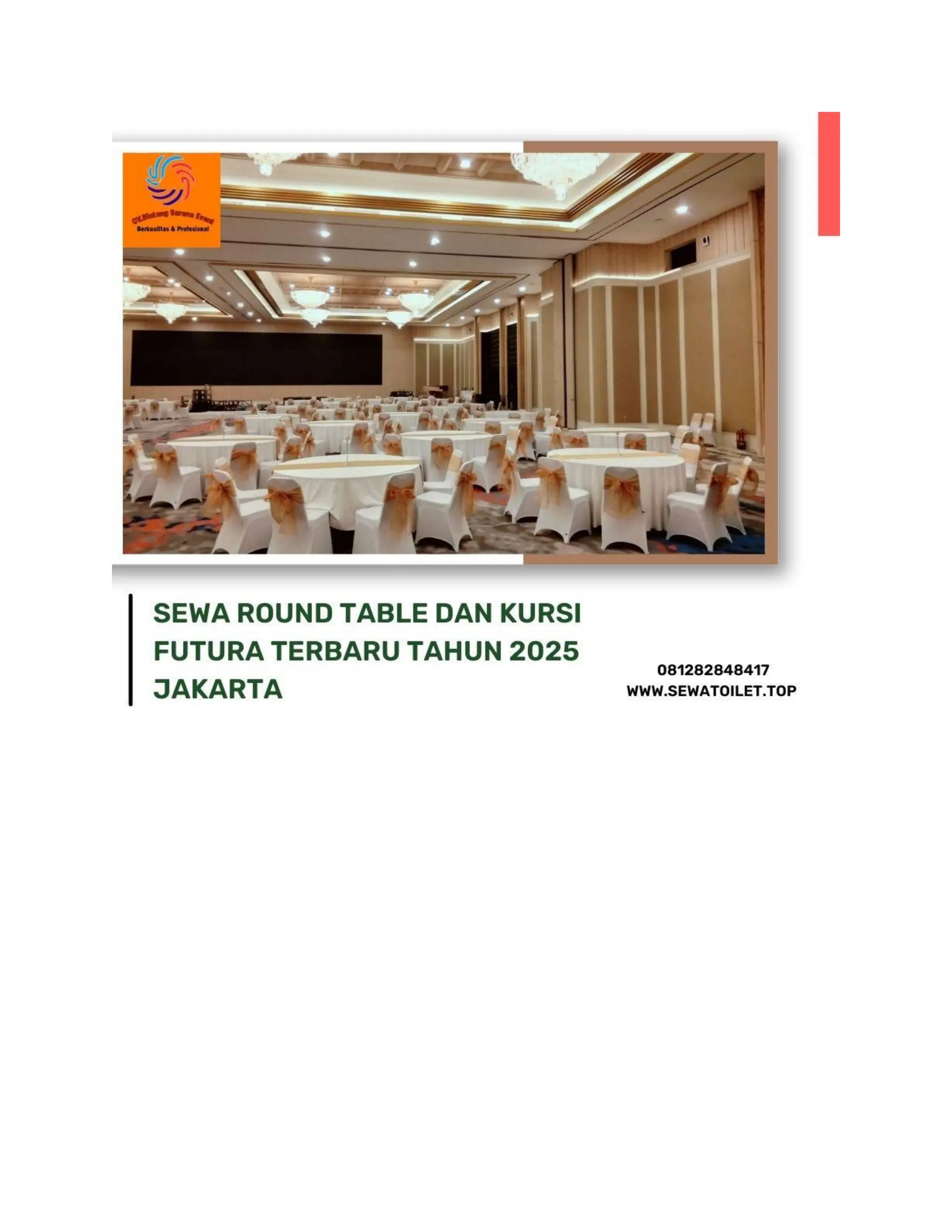 Sewa Round Table Dan Kursi Futura Terbaru Tahun 2025 Jakarta.pdf