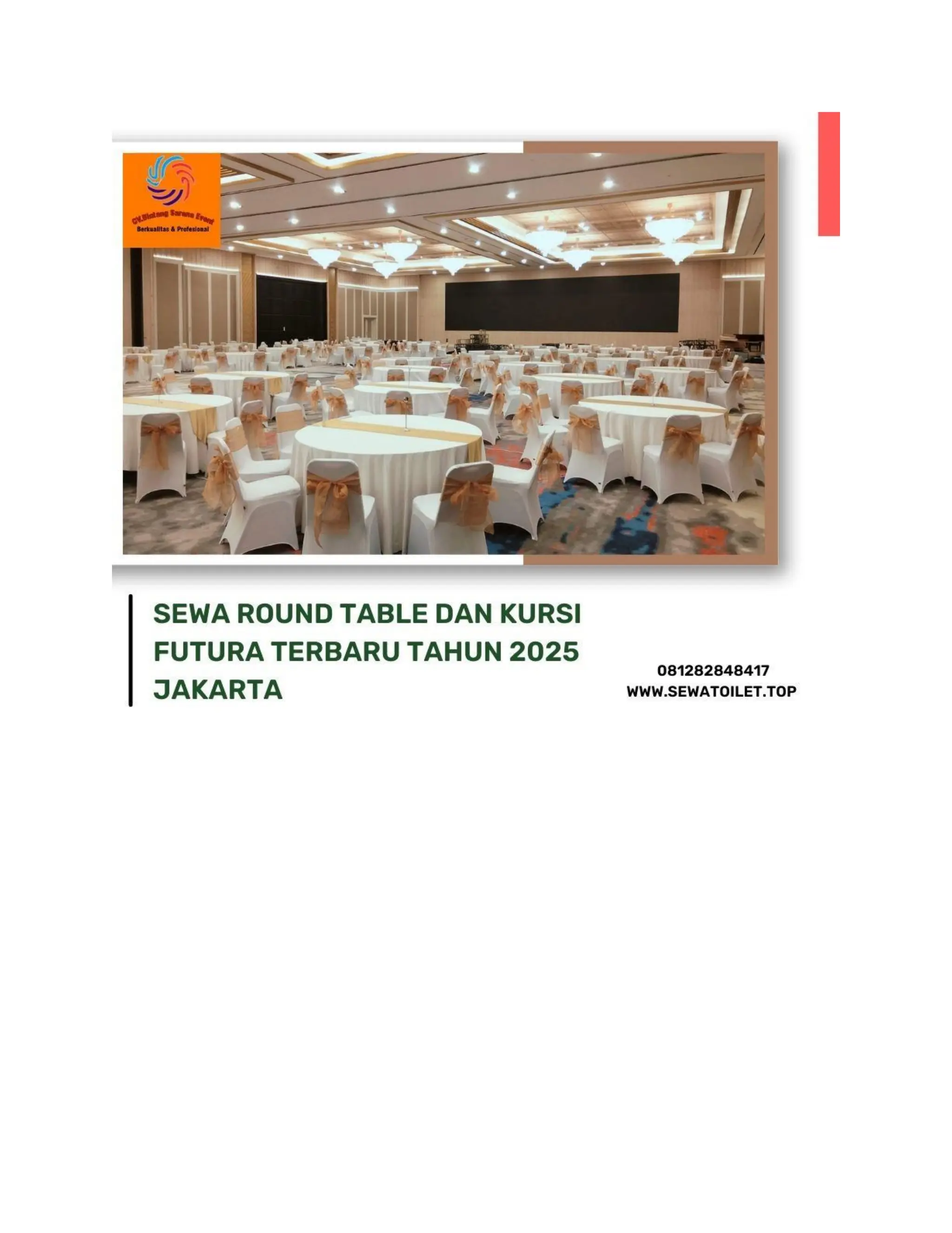Sewa Round Table Dan Kursi Futura Terbaru Tahun 2025 Jakarta.pdf