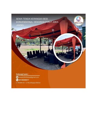 Sewa Tenda Kerangka Besi Konvensional Dekorasi Serut Area Jaksel.pdf