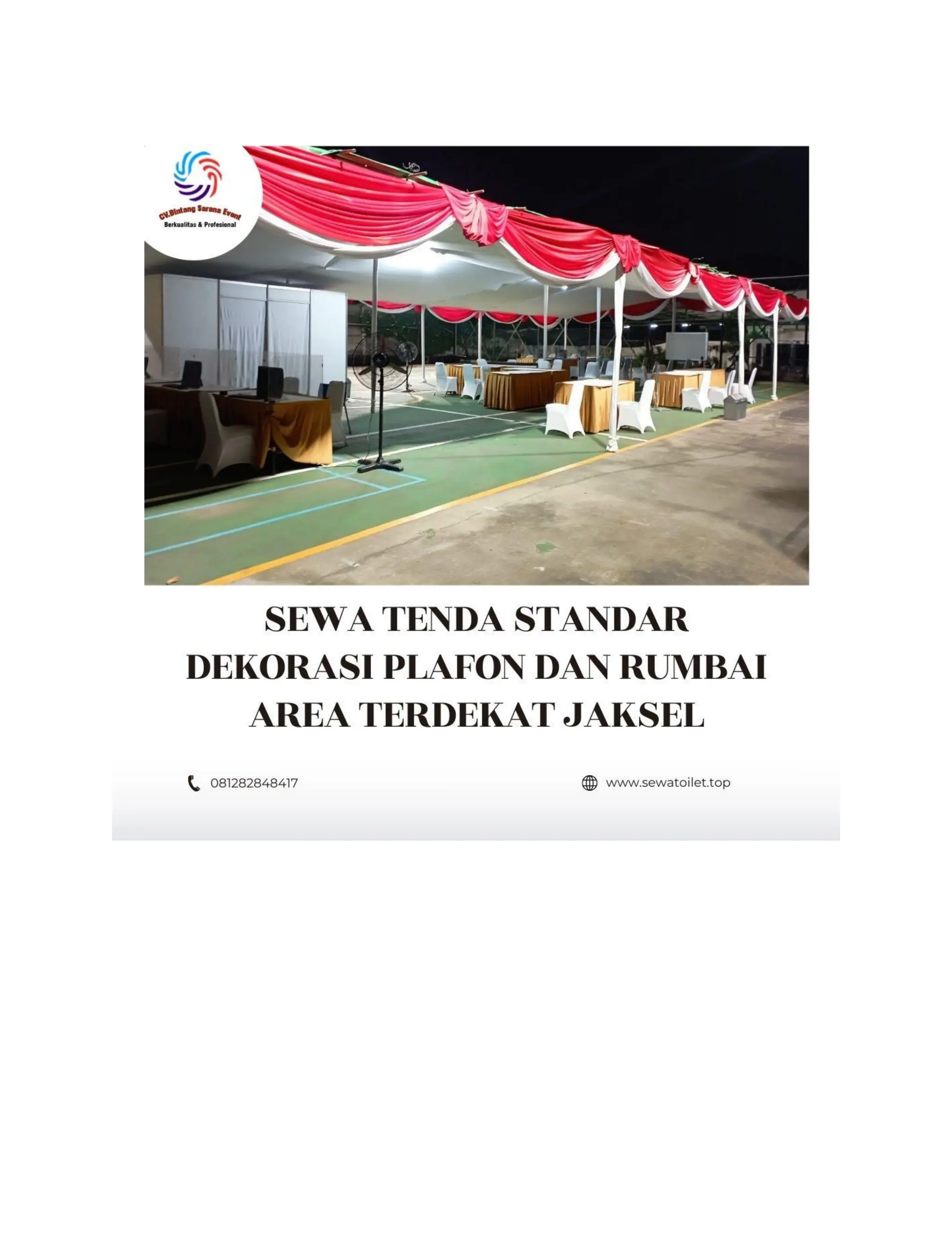 Sewa Tenda Standar Dekorasi Plafon Dan Rumbai Area Terdekat Jaksel.pdf