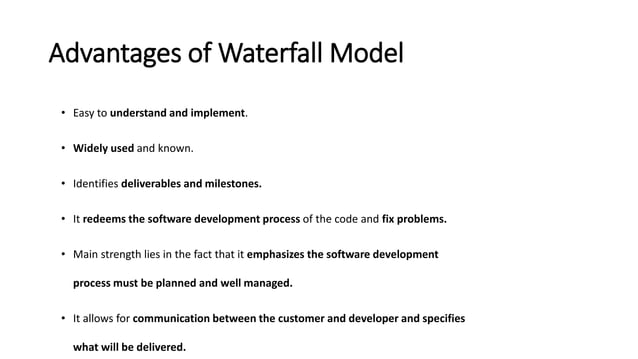 Software Engineering: Topic: Waterfall Model | PPT