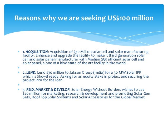 Executive Summary Solar Energy Without Borders Inc Is Inviting Stak executive-summary-solar-energy-without-borders-inc-is-inviting-stak