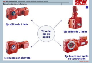 Capacitacion Motoreductores basico Sew Eurodrive | PPT