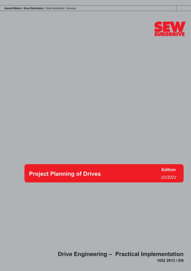 Sew drive calculation | PDF