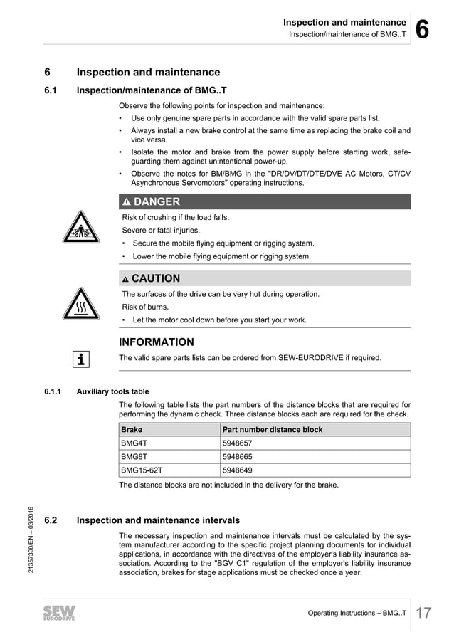 sew electromagnetic brake.pdf | IT and Internet Support | Internet