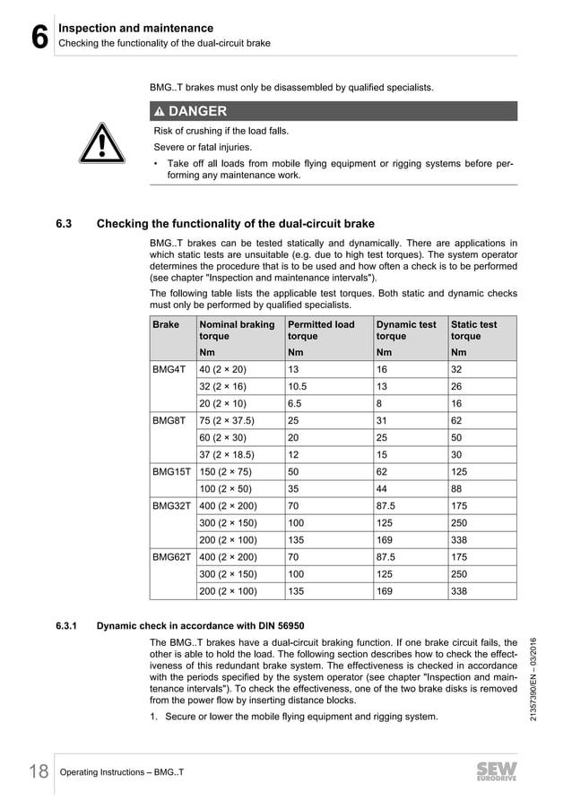 sew electromagnetic brake.pdf | IT and Internet Support | Internet