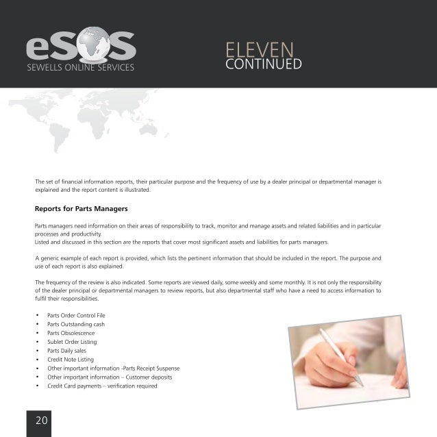 eSOS Reporting System