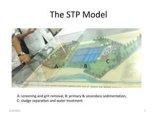 Sewerage Treatment Plant (stp) 2016 | PPTX
