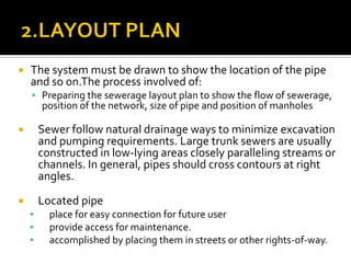 Sewerage design | PPTX