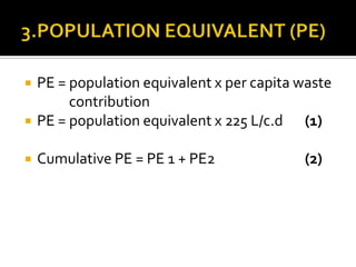Sewerage design | PPTX