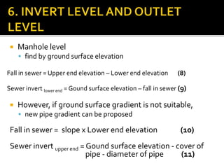 Sewerage design | PPTX
