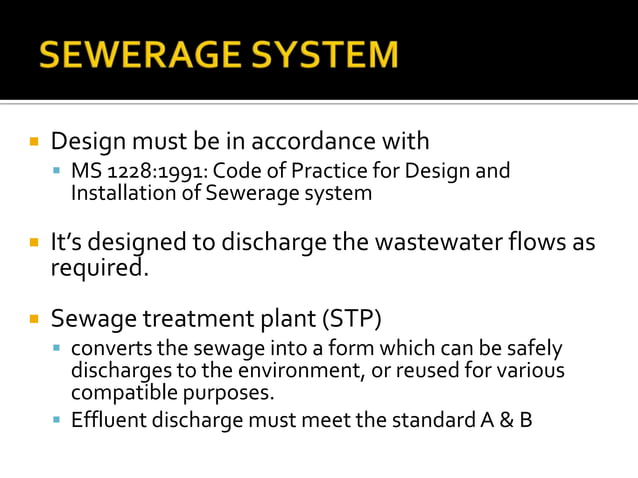 Sewerage design | PPTX