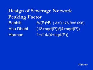 Sewerage network | PPT