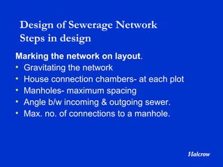 Sewerage network | PPT